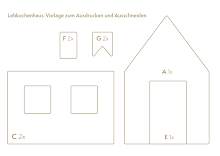Vorlage Fur Lebkuchenhaus